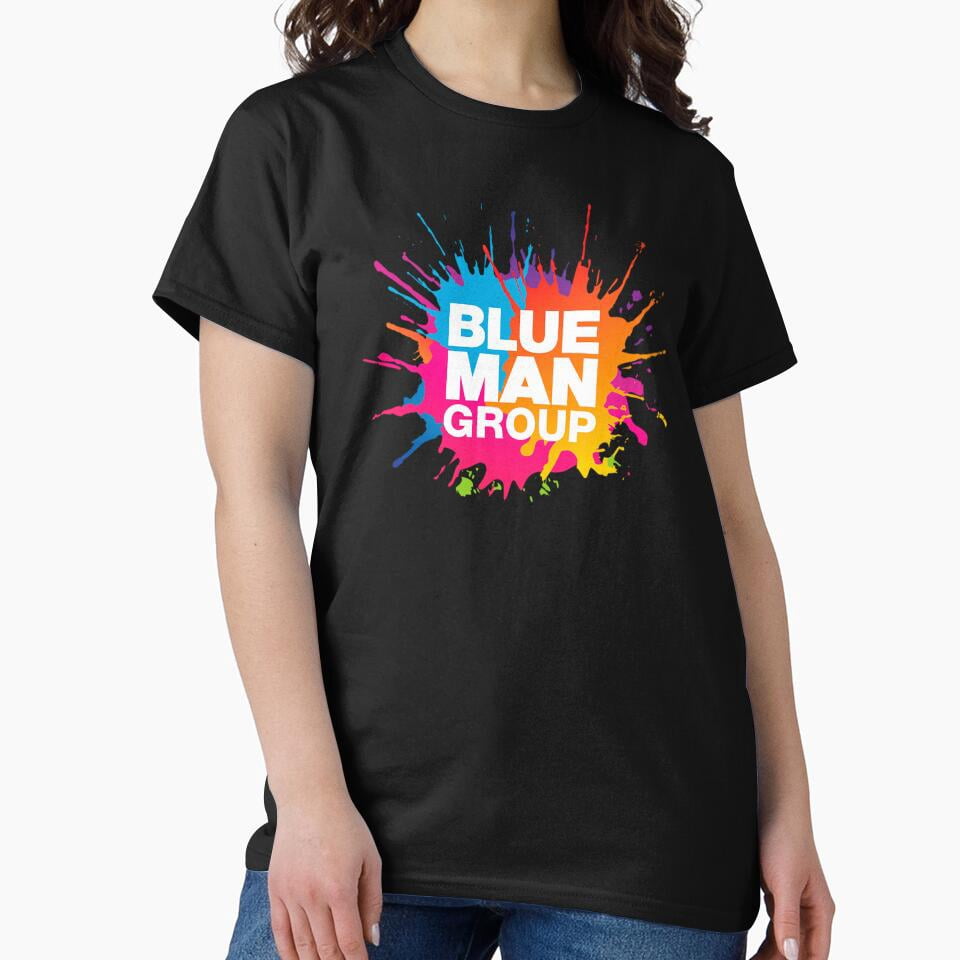 blue man group logo colorful H3872, Premium Unisex Tee – Extended Sizes ...