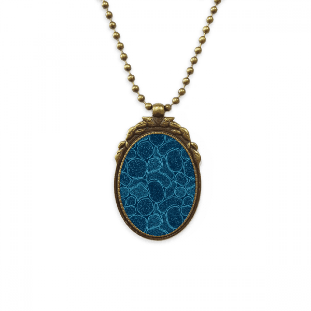blue microscope cells structure illustration antique necklace vintage ...