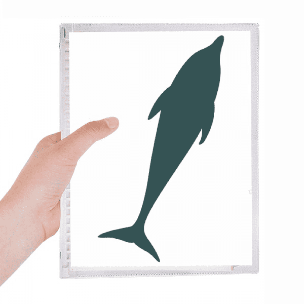 blue ocean docile streamline dolphin notebook loose diary refillable ...