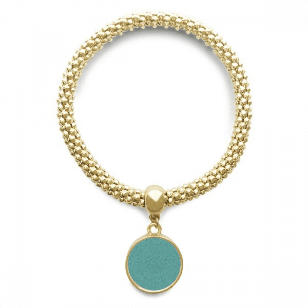 blue patterns dotted lines en bracelet round pendant jewelry chain ...