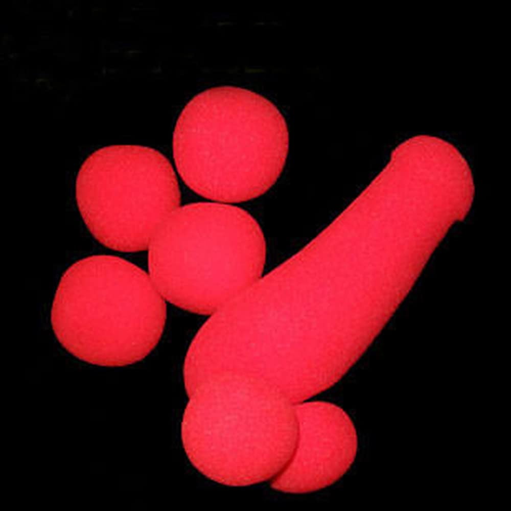 blue-ther Sponge Brother with 4 Red Sponge Balls Magic Tricks Funny ...