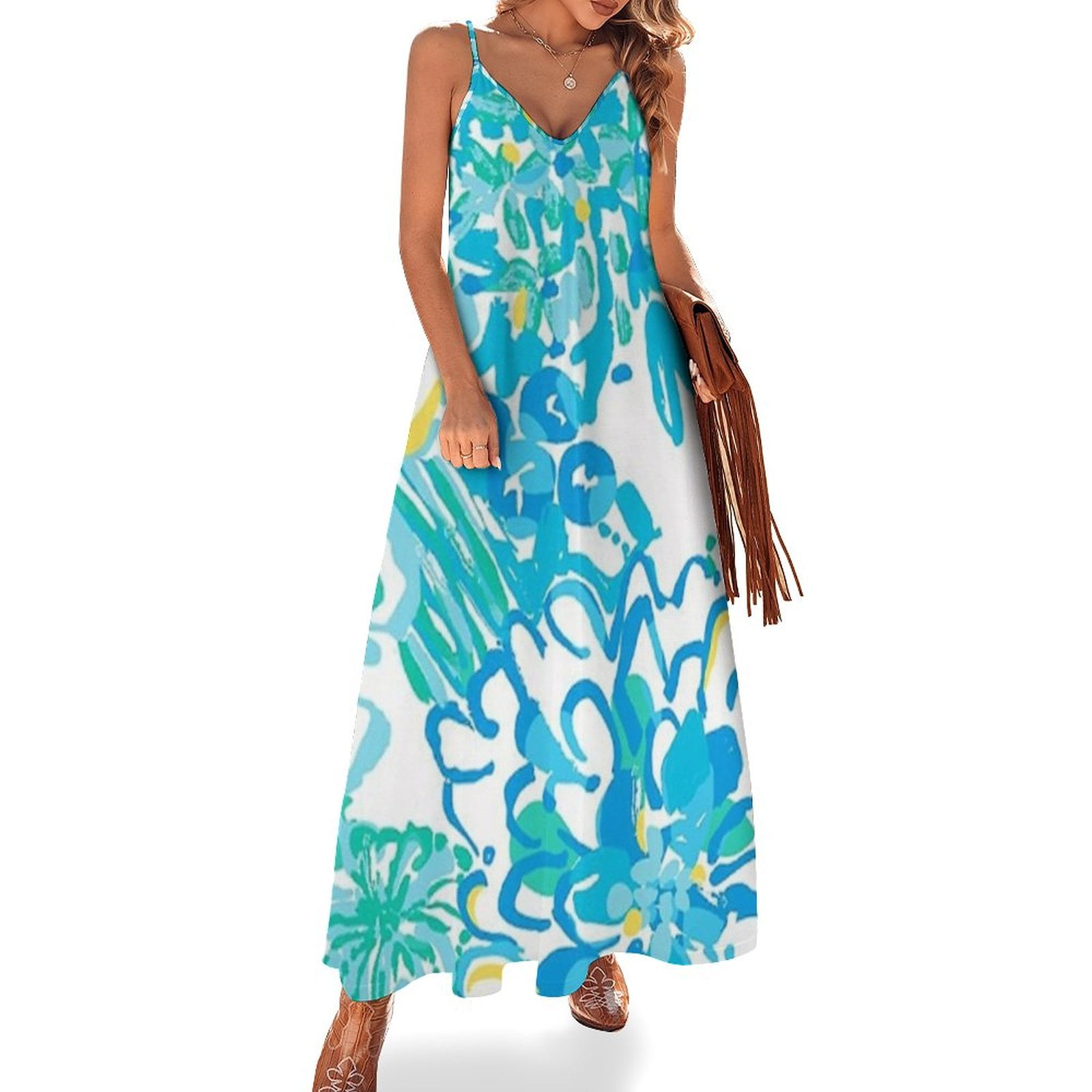 blue white combination Sleeveless Dress sexy short dresses daring women ...