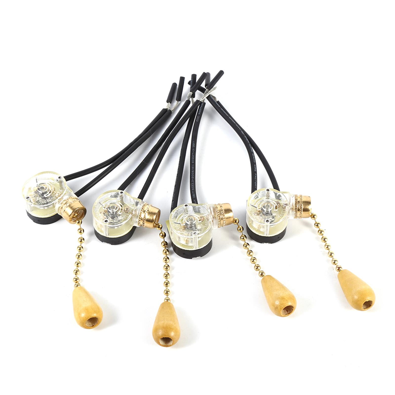 bluebone Uadme Vintage Pull Switch, 4Pcs Universal Home Ceiling Fan ...