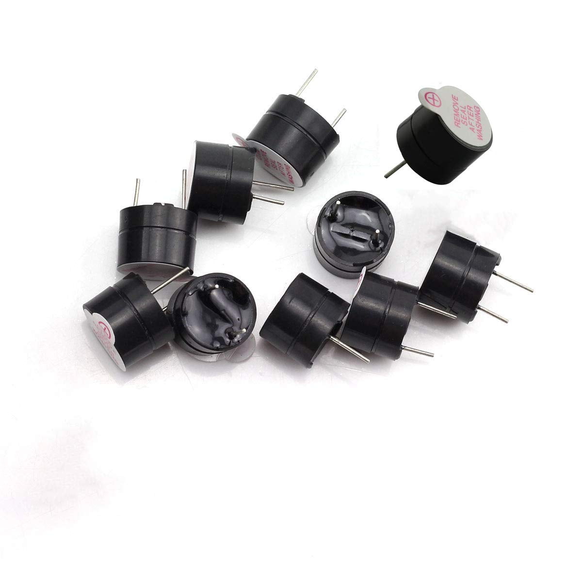 bnafes DC 3V Active SSF20 Buzzer 2 Terminals for Arduino Raspberry Pi,Magnetic Electronic ...