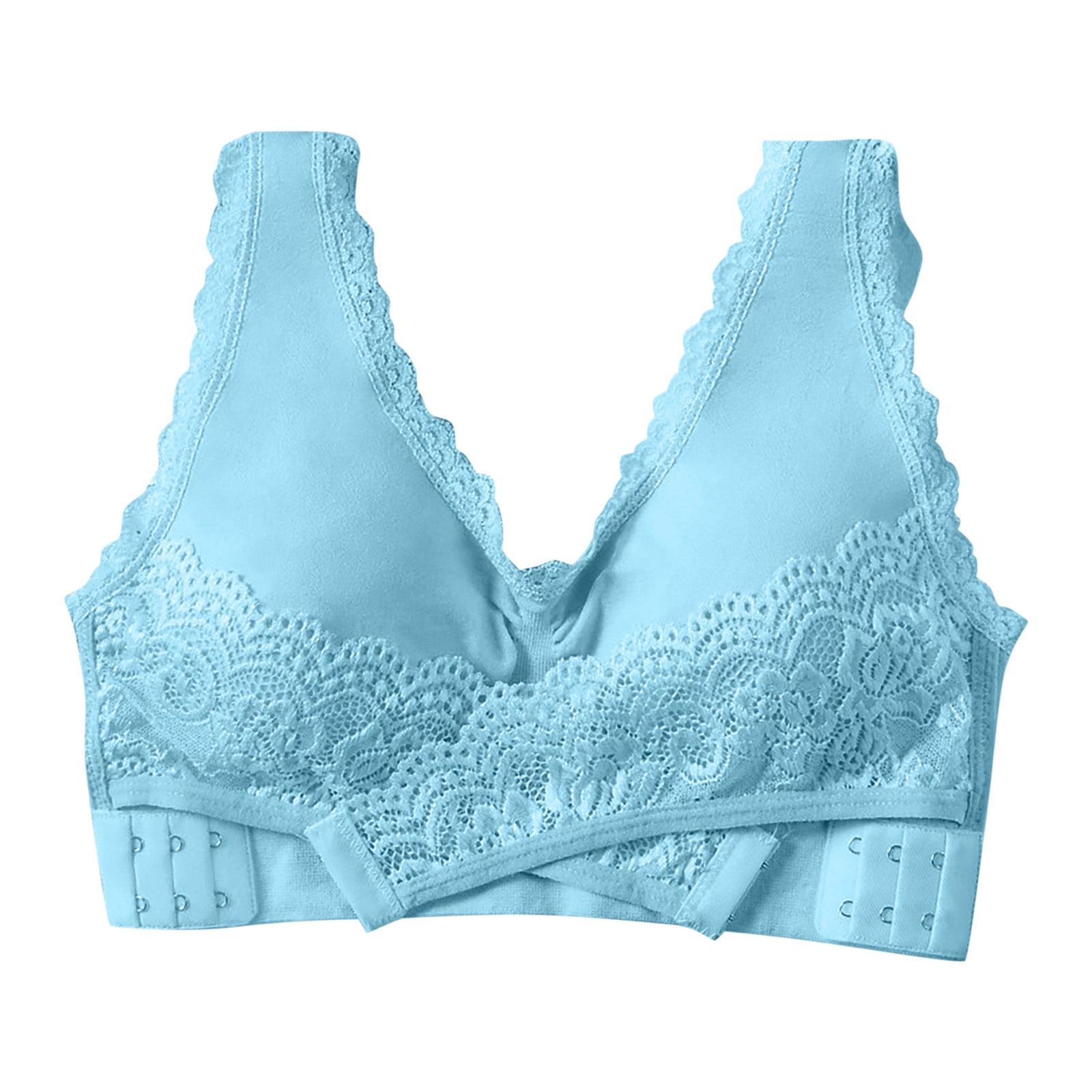 bnaln Bras for Women Crossover Wireless Sleep Bra Womens Sports Bras ...