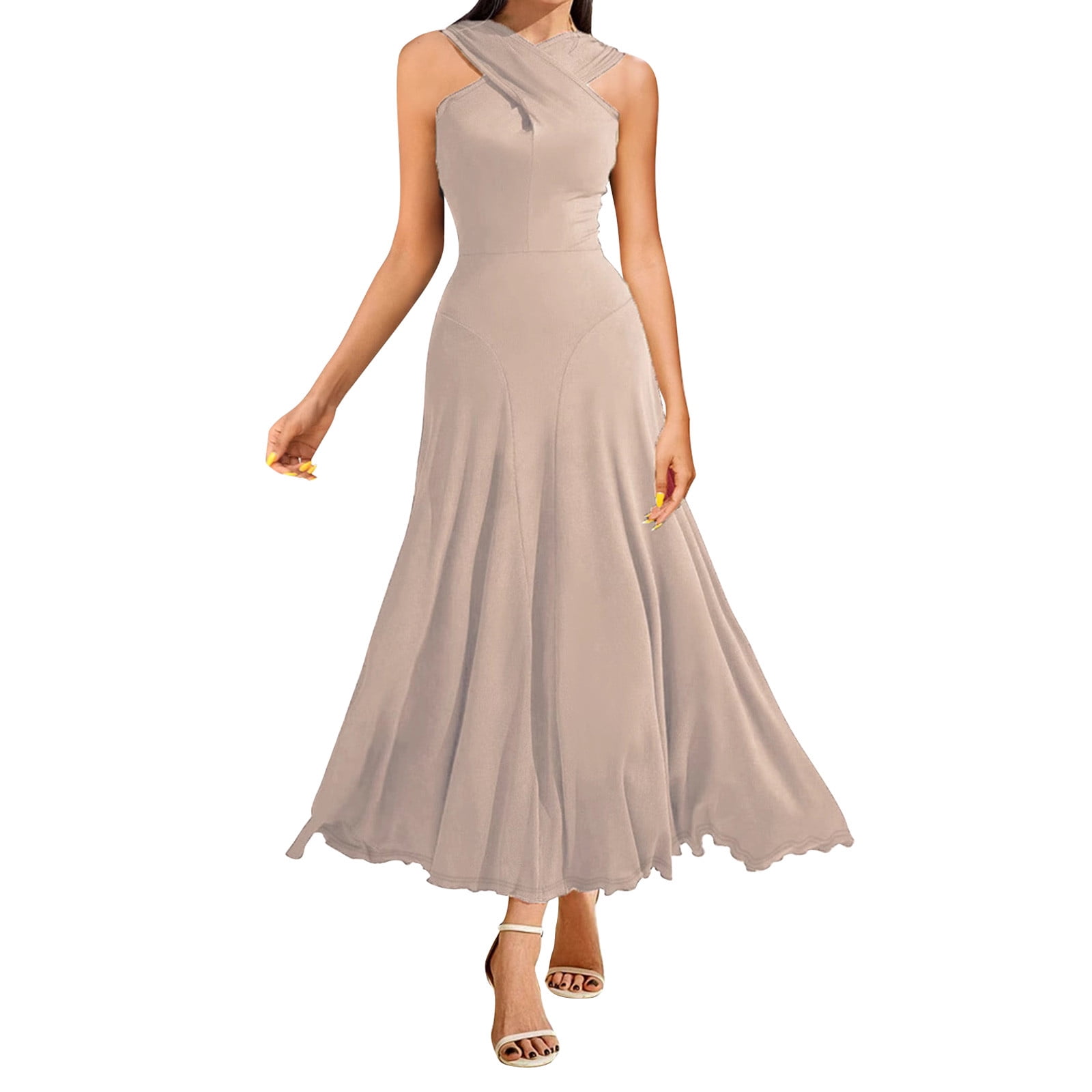 bnaln Dresses for Women Sale Clearance Womens Summer Work Dress ...