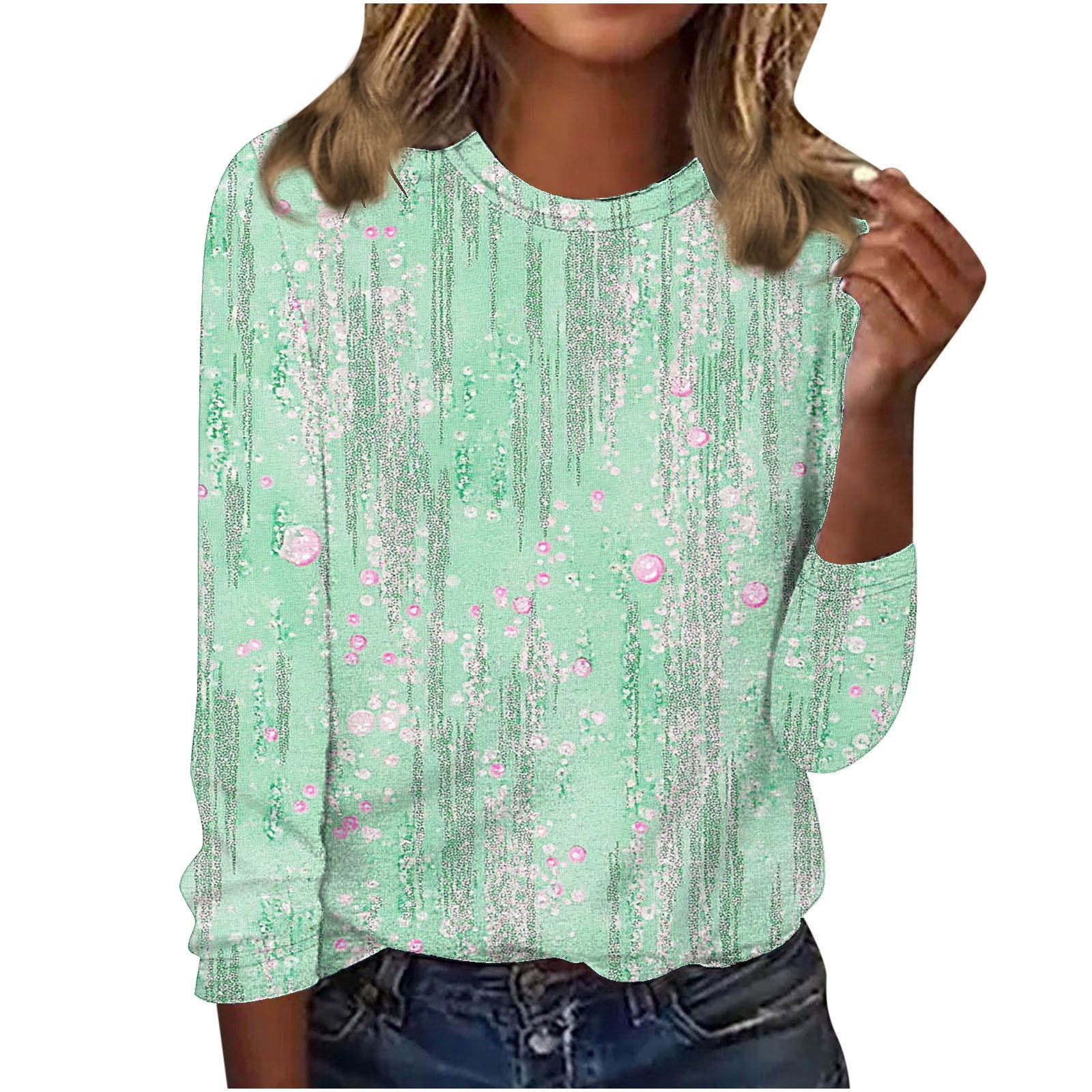 bnaln Women Tops Sale Promotion Clearance Going Out Tops for Women ...