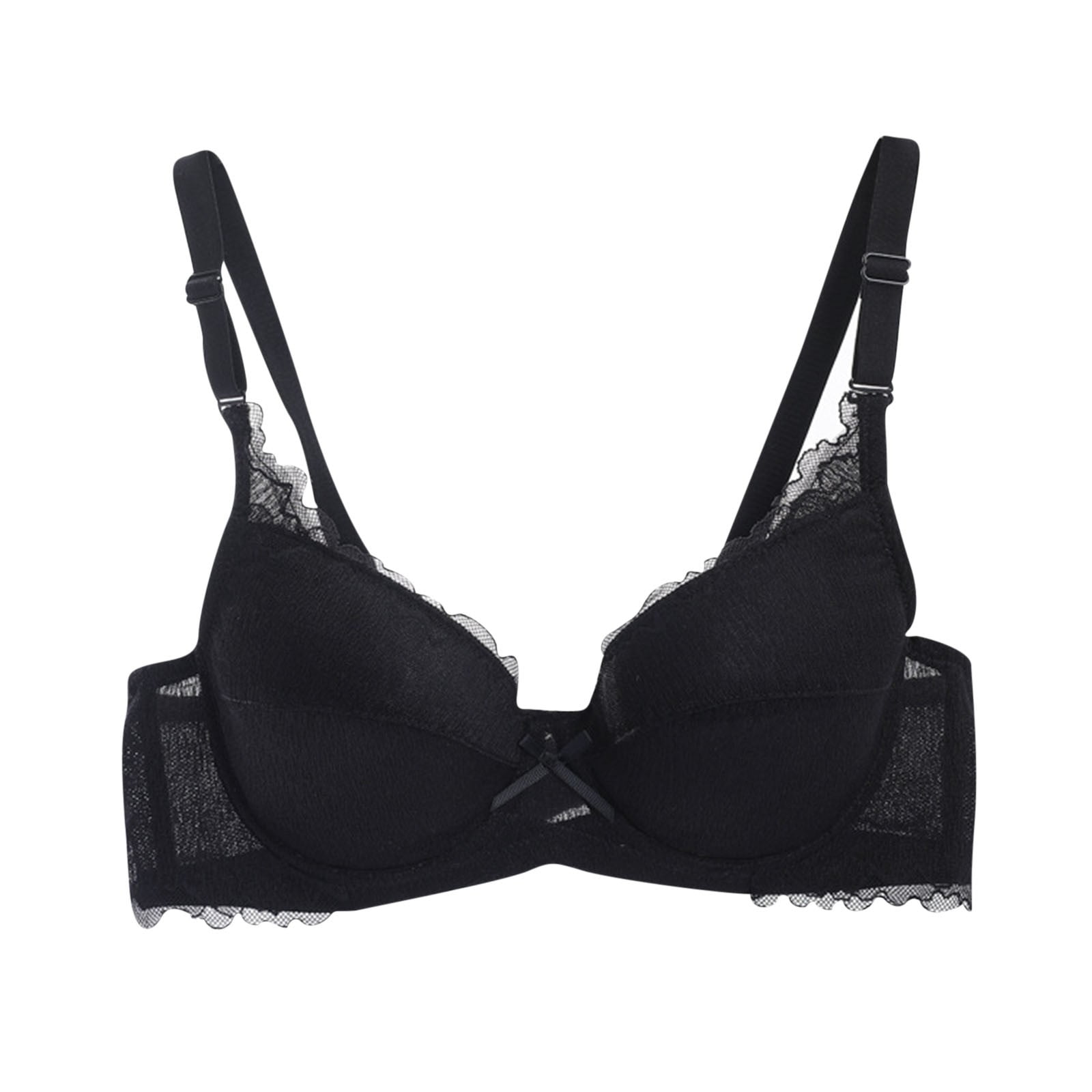 bnaln Women's Sexy Lace Bra Full Coverage Floral Lace Underwired Bra ...