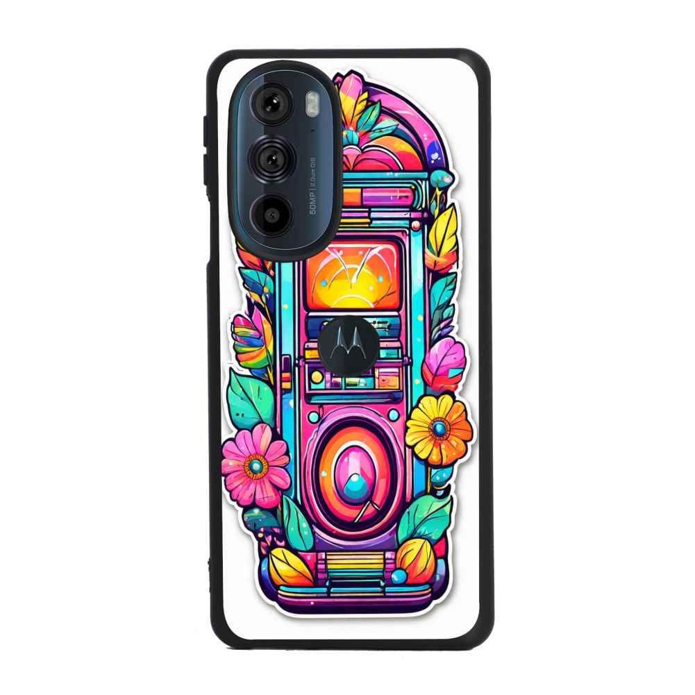 boho-A-classic-jukebox phone case for Moto Edge+ (2022） for Women Men ...