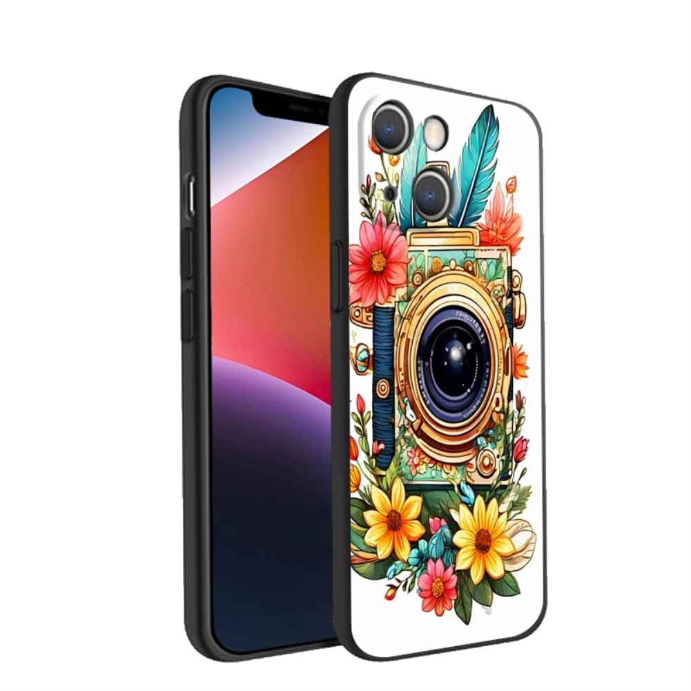 boho-A-vintage-instant-camera Phone Case, Designed for iPhone 15 Case ...