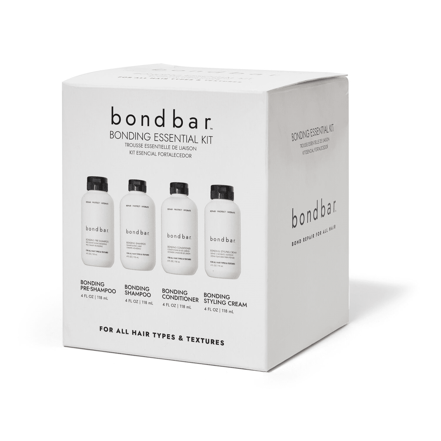 bondbar Bonding Essentials Kit, Repairs, Protects & Hydrates, 4 ...