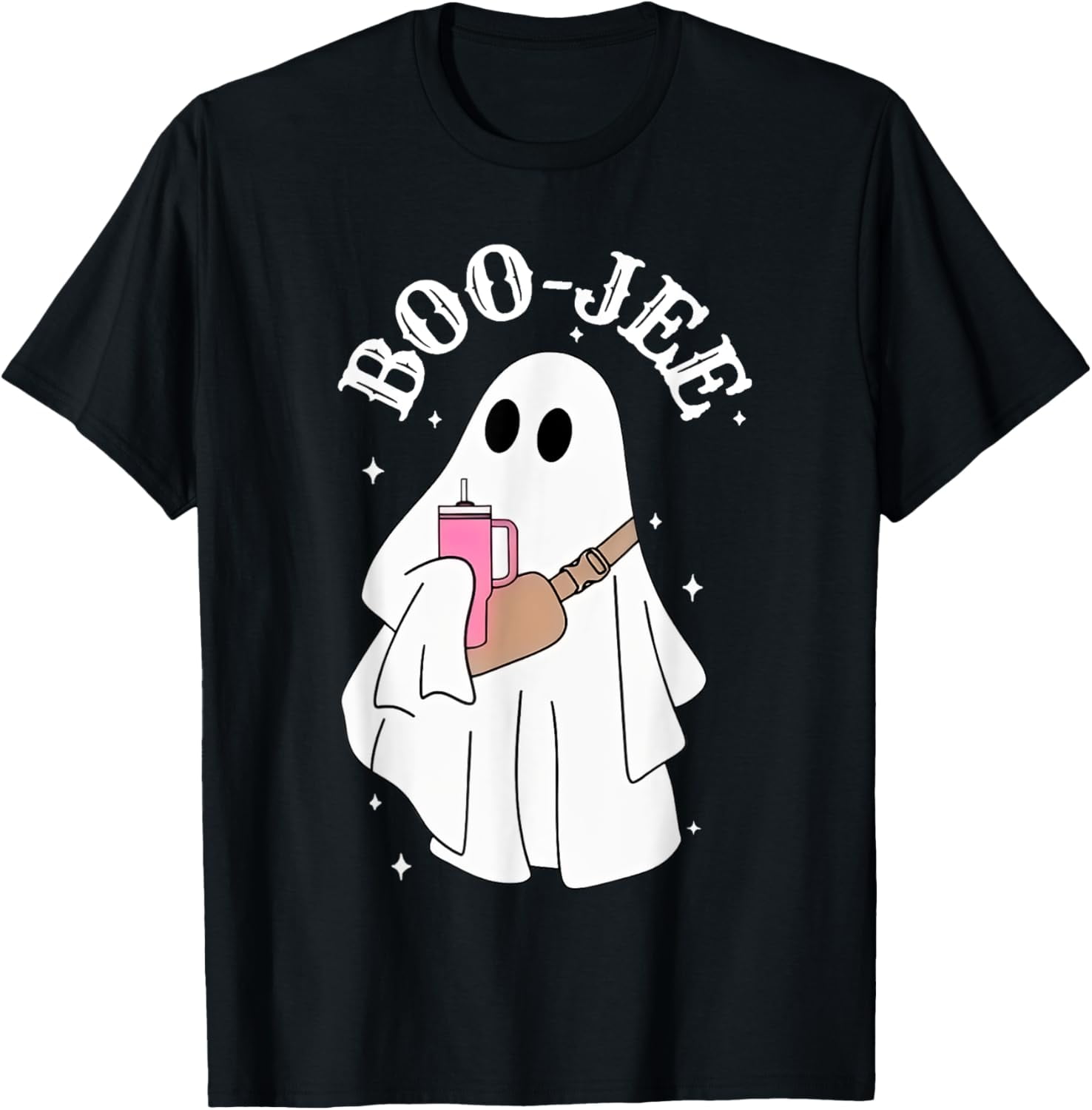 boo-jee Spooky Season Cute Ghost Halloween Costume Boujee T-Shirt ...