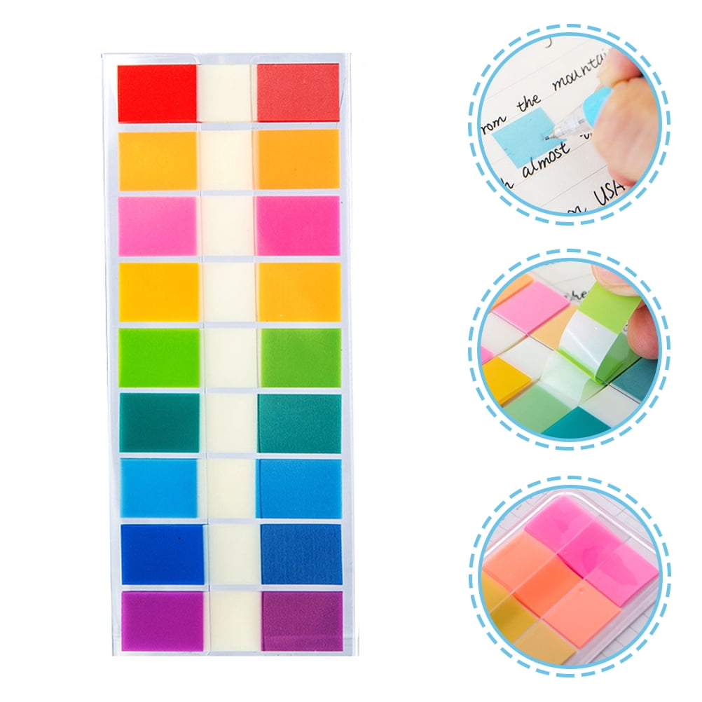 book tabs Sticker Labels Bible Tabs Sticky Tabs - 900PCS Transparent ...