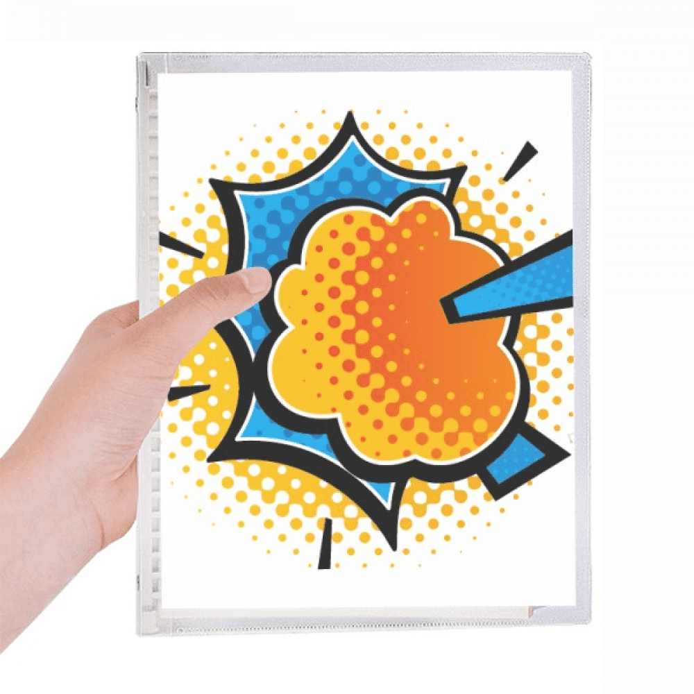 boom clouds gas notebook loose diary refillable journal statiry ...