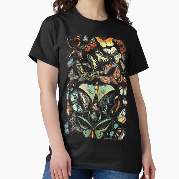botanical butterflies pattern H4289, for Unisex – Extended Sizes Up to ...