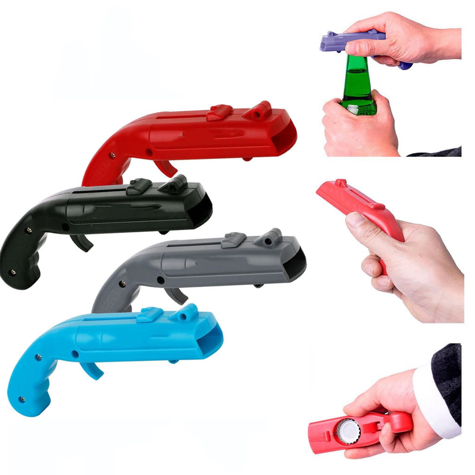 bottle cap shooting gun - Fun bottle opener tool launches bottle caps ...
