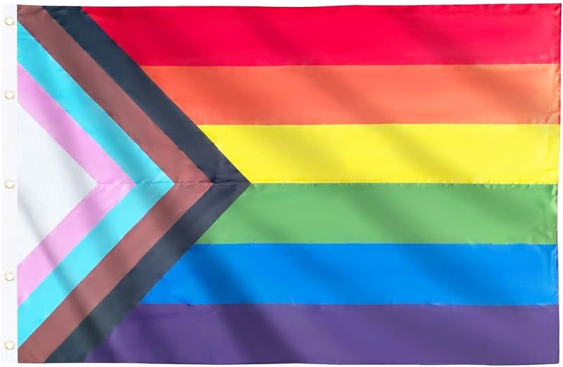 bow Flag 3x5 ft- LGBT Community Gay Pride Lesbian Transgender Bisexual ...