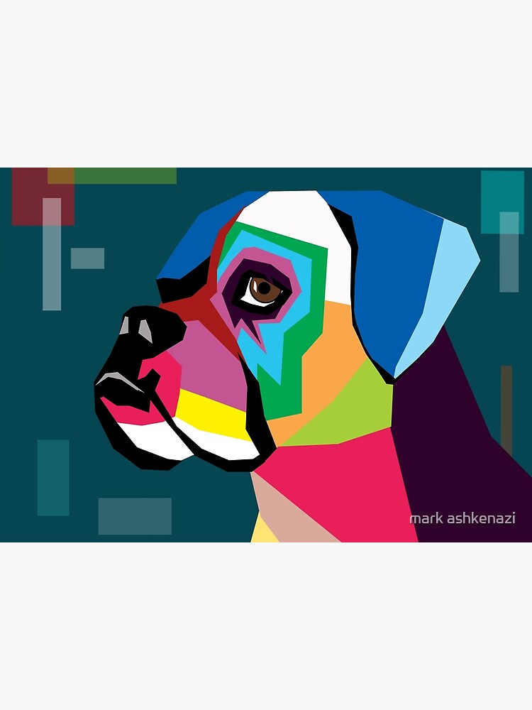 boxer Canvas Poster Decor Landscape Office Room Decor Gift - Walmart.com