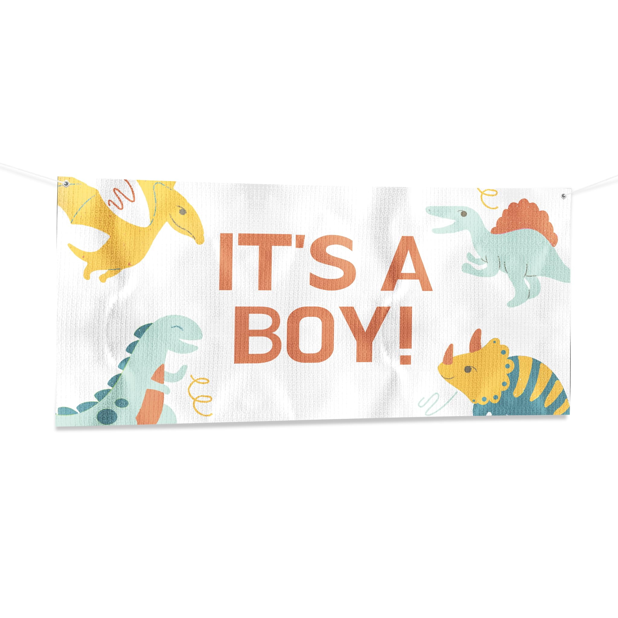 It's a boy Banner Sign For Outdoor-Indoor Use 4x2 Ft Large Custom ...