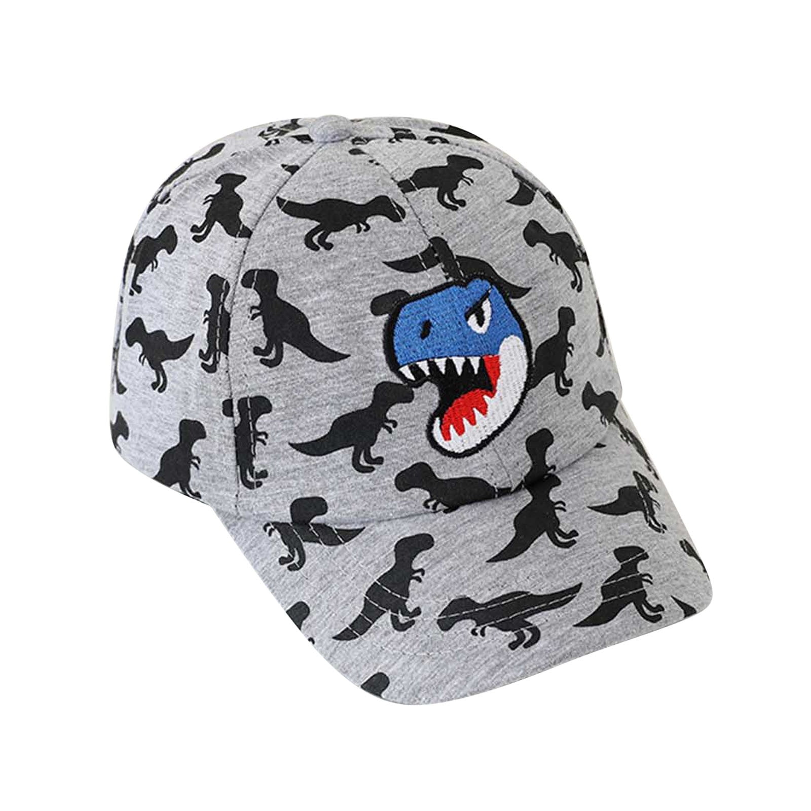 boys sun hat baseball cap dinosaur print adjustable sun hat outdoor sports running bucket hats ...