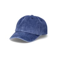 George Men's Solid Cotton Twill Baseball Cap, Blue Cove - Walmart.com