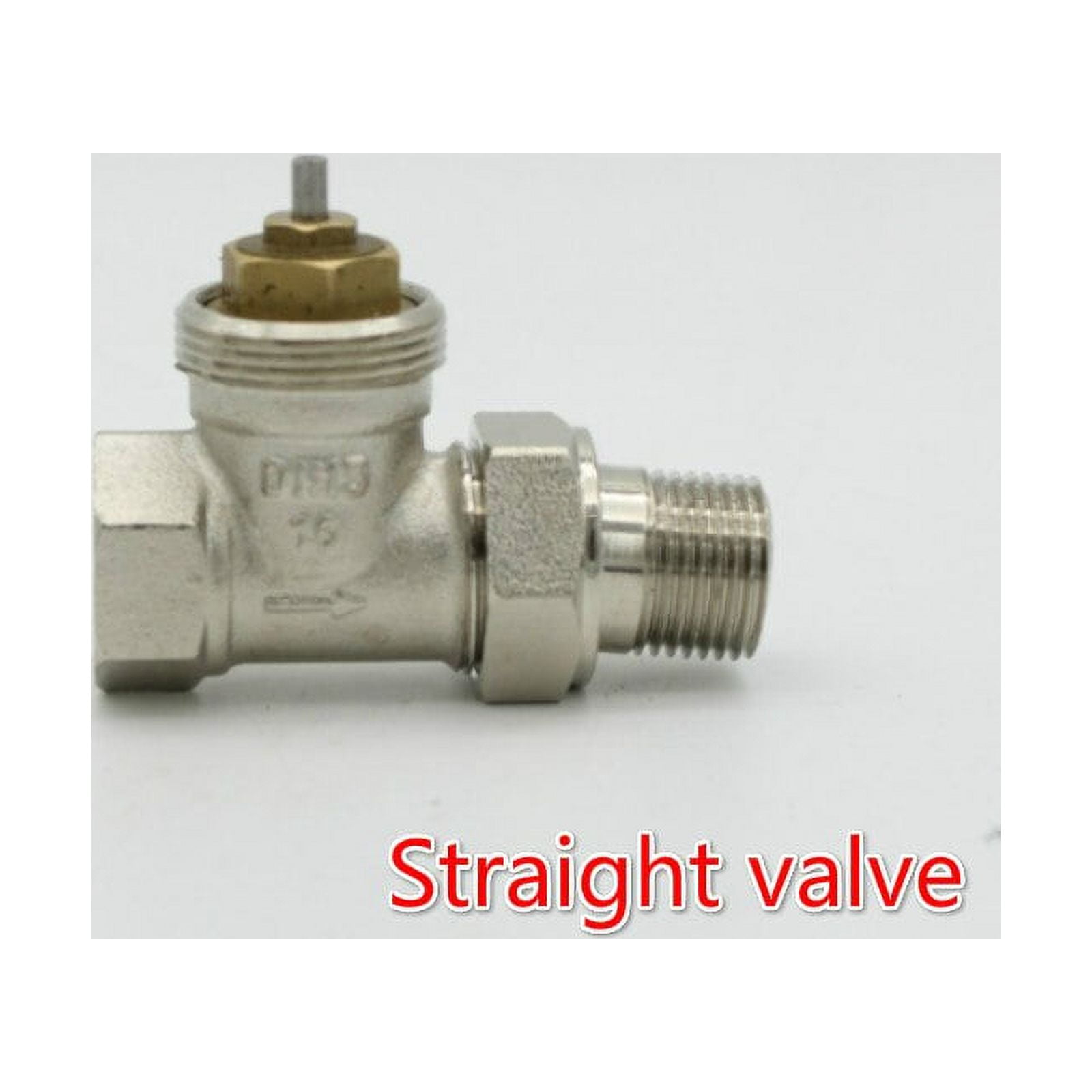 brass valve thermostatic radiator valve M30*1.5 Electric heating Angle ...