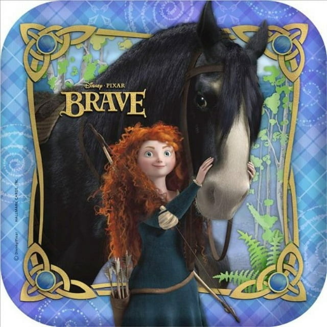 brave small paper plates (8ct) - Walmart.com