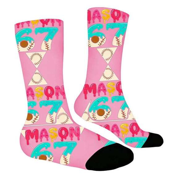 bravefron 67 Socks Cartoon Patterned Children's Ankle Socks with Gentle ...