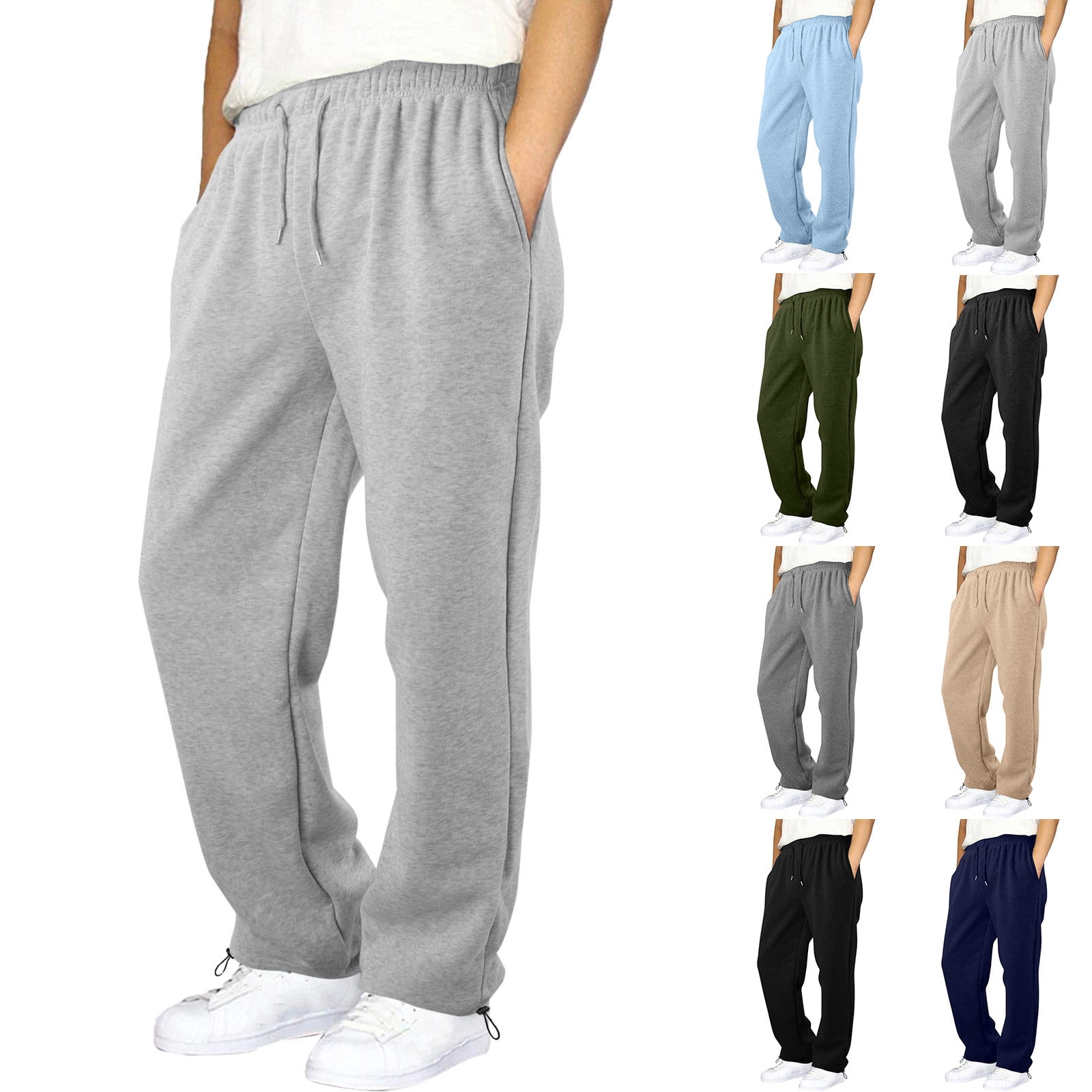 bravefron Boys Wide Leg Pants School Uniform Pants Girl Casual Summer ...