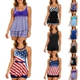 bravefron Classic Two Piece Tankini Swimsuits for Women, Plus Size ...