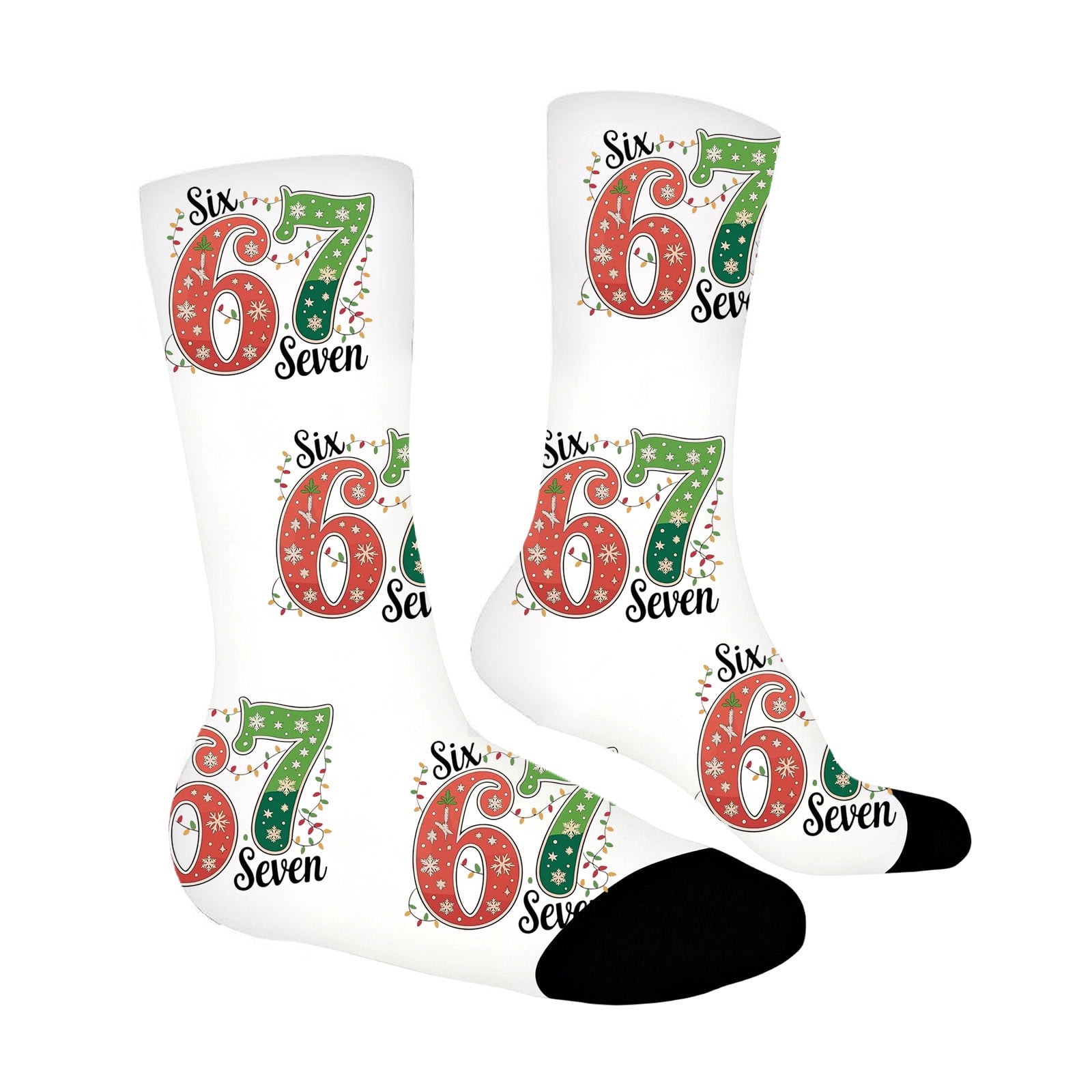 bravefron Funny Socks for Kids Playful Ice Themed Crew Socks For ...