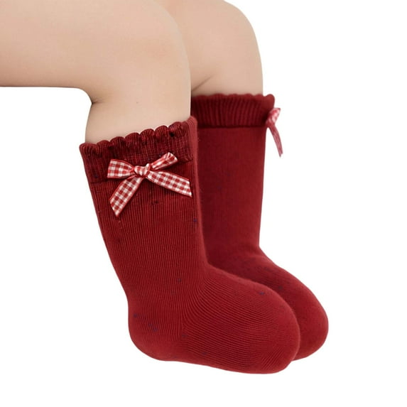 bravefron Grip Socks Girls Ankle Socks with Delicate Lace Trim and ...