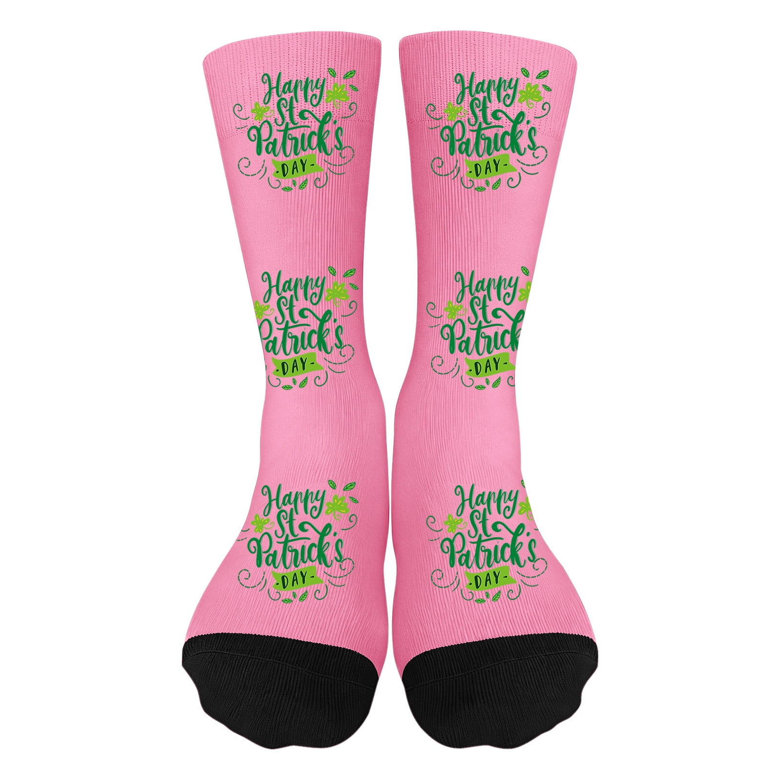 bravefron Kids Socks St Patrick's Day Novelty Crew Socks For Children ...