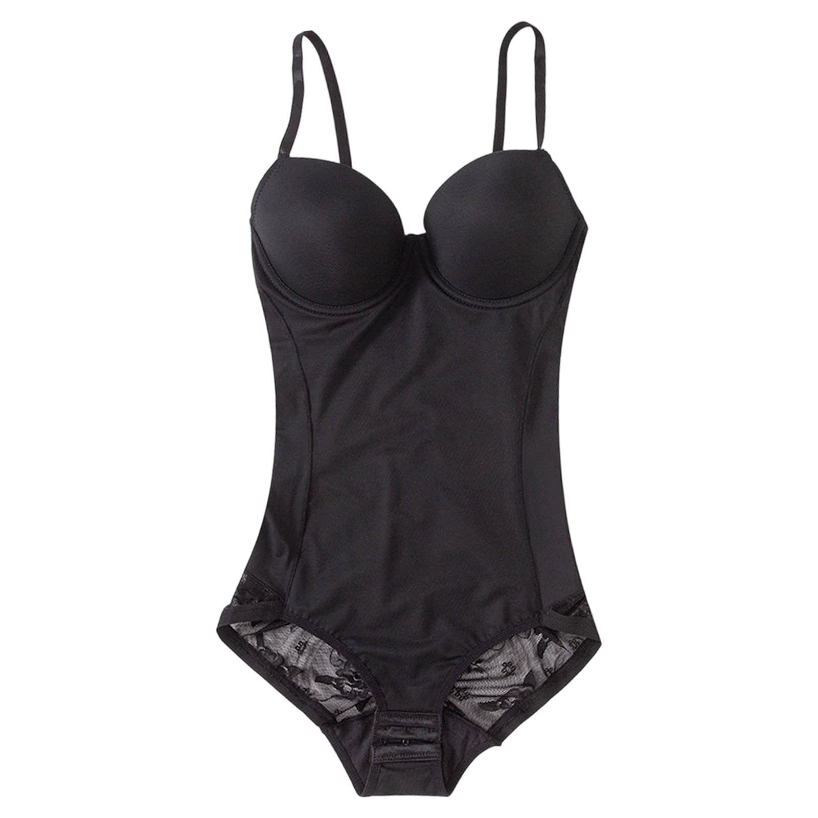 bravefron Shaping Bodysuit With Built In Bra Seamless Lace Seamless ...