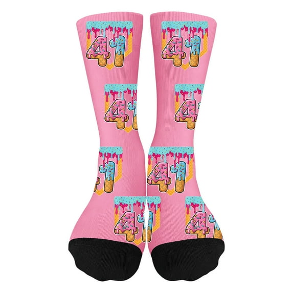 bravefron Thermal Socks Cartoon Print Children's Ankle Socks with Non ...