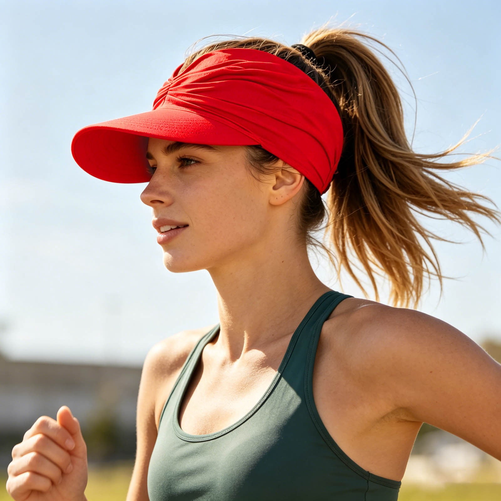 bravefron Women's UPF 50+ UV Protection Sun Visor Hat, Sun Hats for ...