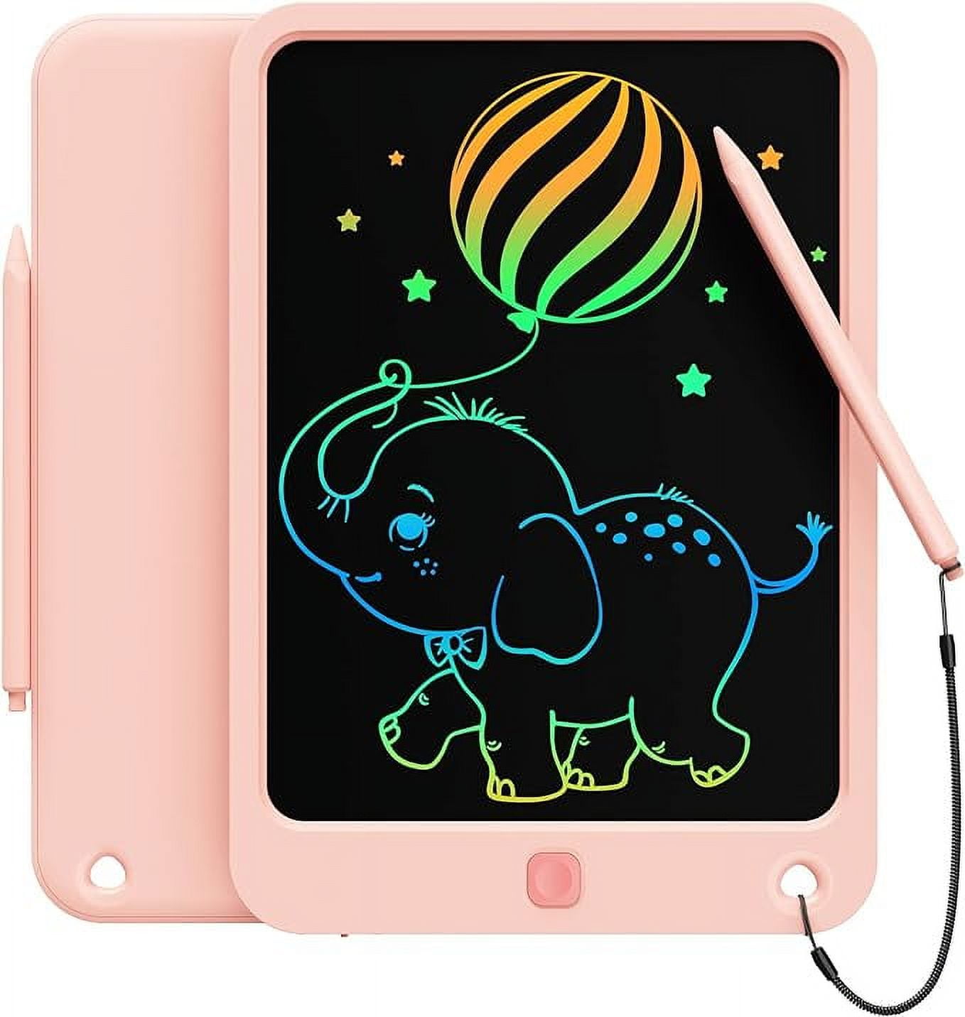 bravokids LCD Writing Tablet for Kids Toys, 10 Inch Colorful Doodle ...