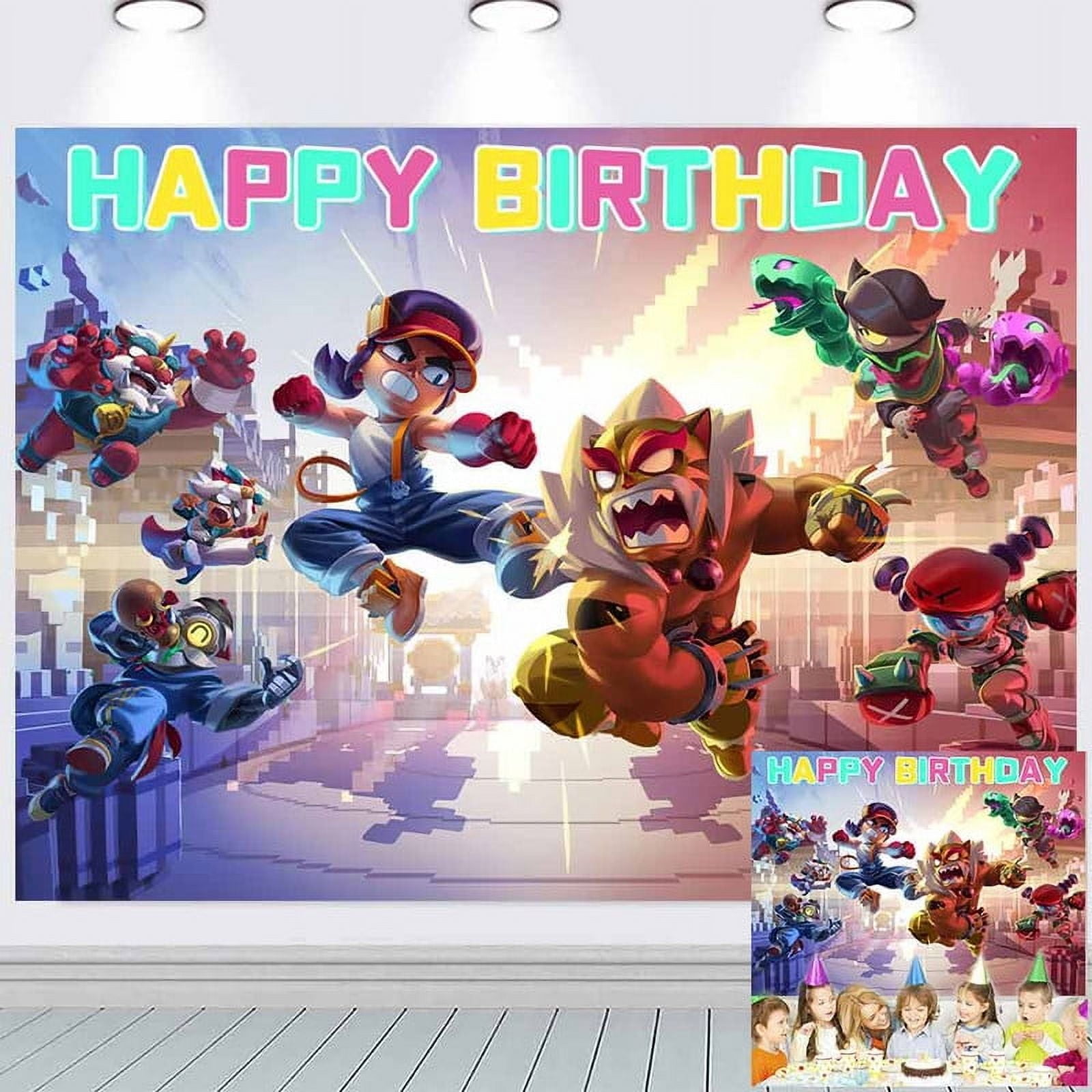brawl stars Backdrop Banner Party Supplies Poster Movie Theme ...