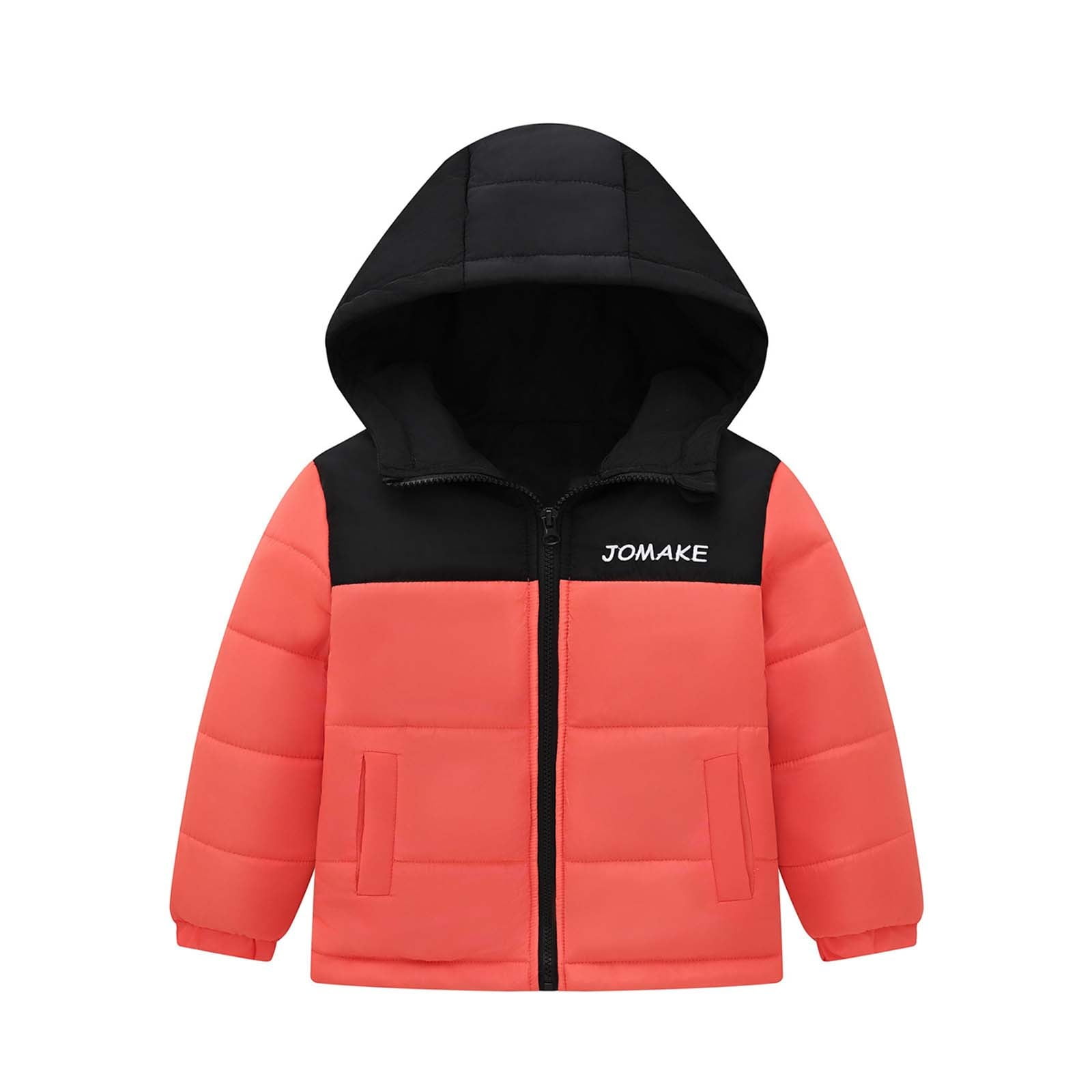 breaise 4-10Y Kids Boy Girl Winter Hooded Puffer Jackets Coats ...