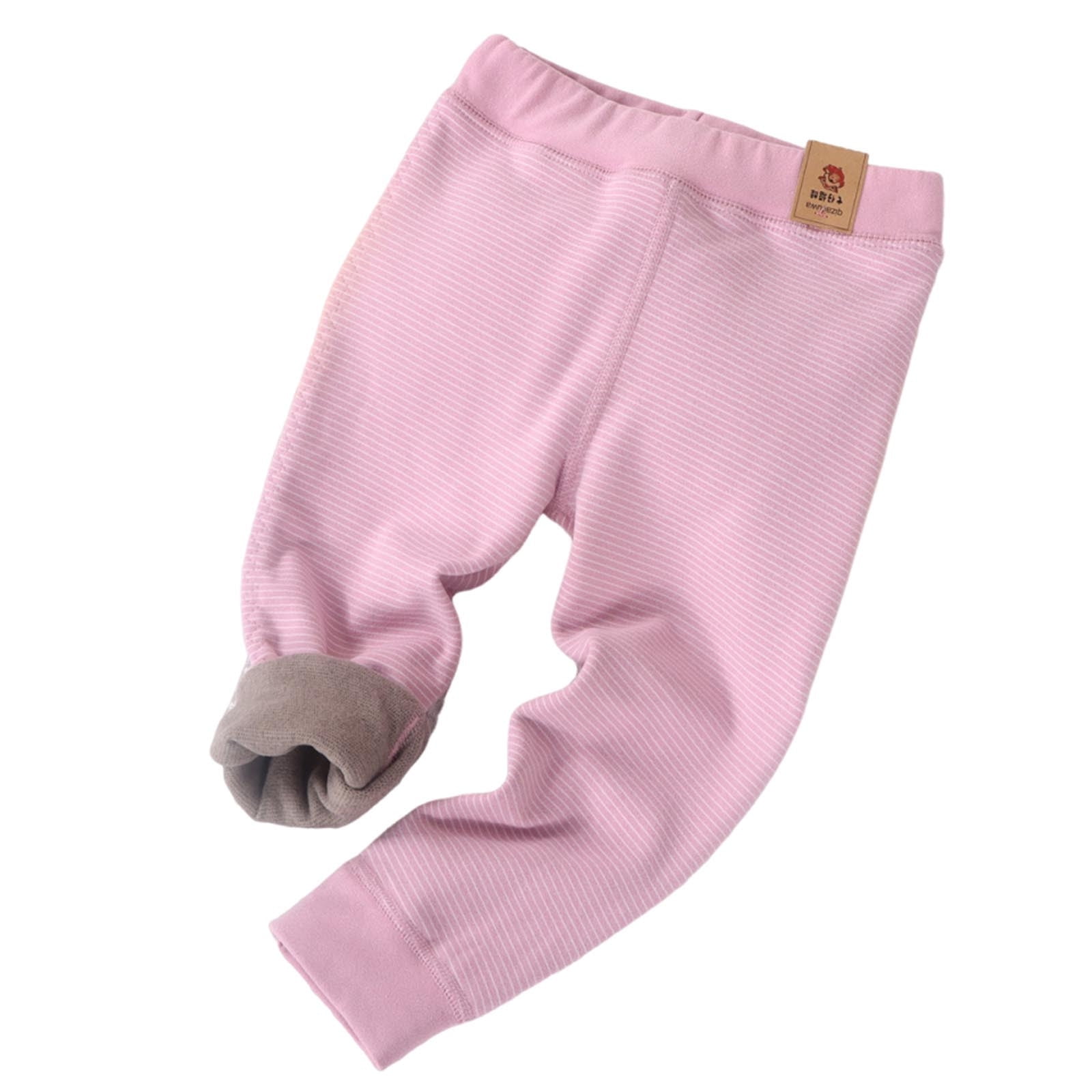 breaise Baby Girl Pants Toddler Leggings Solid Ribbed Cotton Baby Girls ...