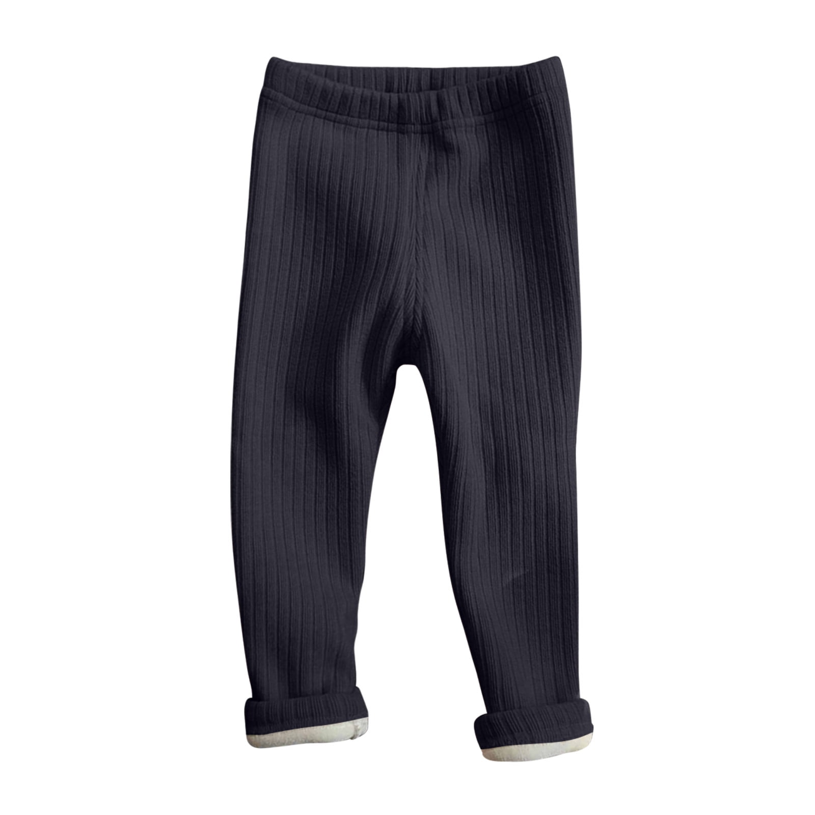 breaise Baby Girls Knit Leggings Toddler Kids Stretch Leggings Thick ...