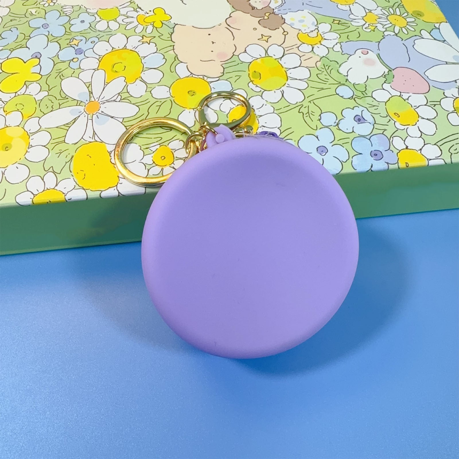 breaise Coin Purse,Fashion Soft Plush Round Coin Pouch,Portable Small ...