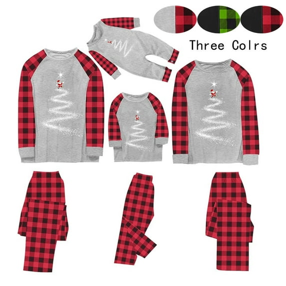 breaise Family Matching Pajamas Set Cute Print Sleepwear Xmas PJS Set ...