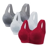 breaise Front Closure Bras for Women Full Coverage Wireless Bralettes ...