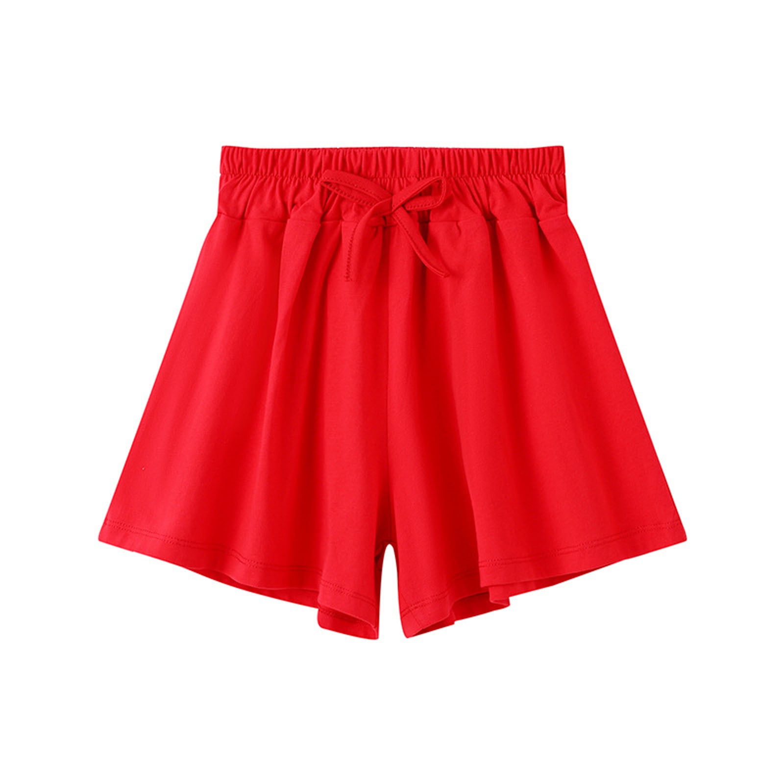 breaise Girls Athletic Shorts Running Preppy Shorts Kids Drawstring ...