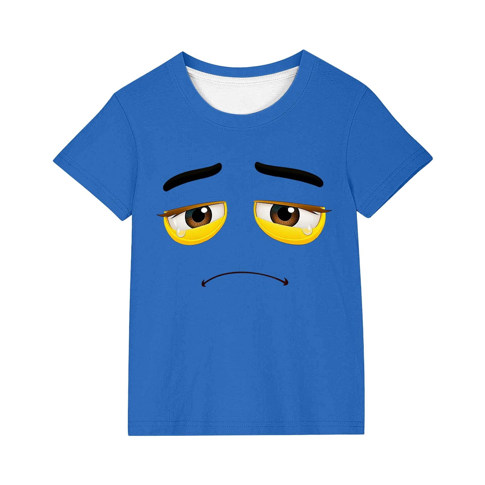 breaise Graphic Shirts for Boys Casual Crew Neck Short Sleeve Tee Shirt ...