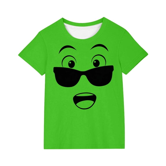 breaise Kids Boys Girls Short Sleeve Crew Neck T-Shirt 2026 Funny Cute ...