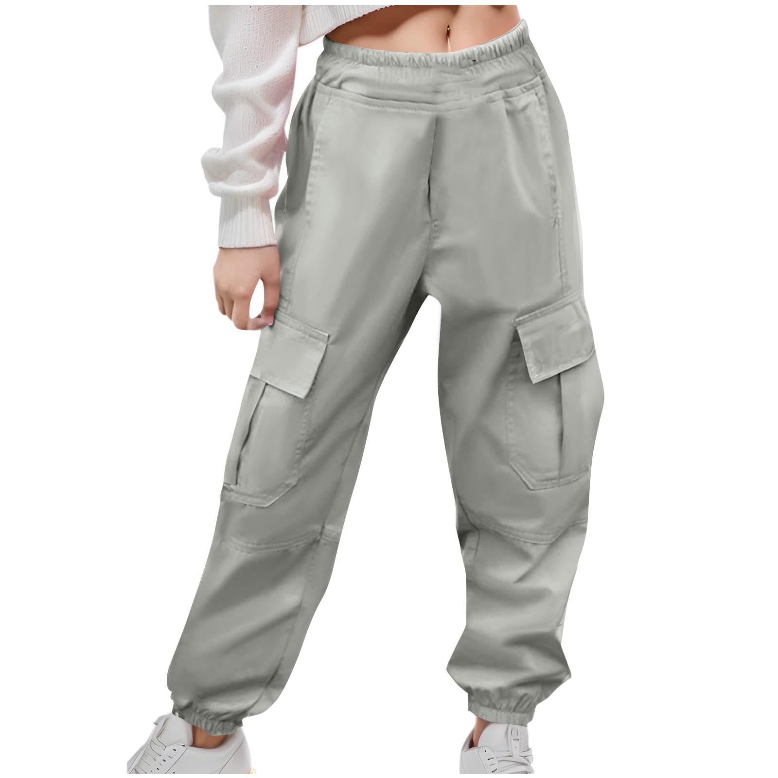 breaise Kids Cargo Pants,Boy's Casual Outdoor Sweatpants Hiking ...