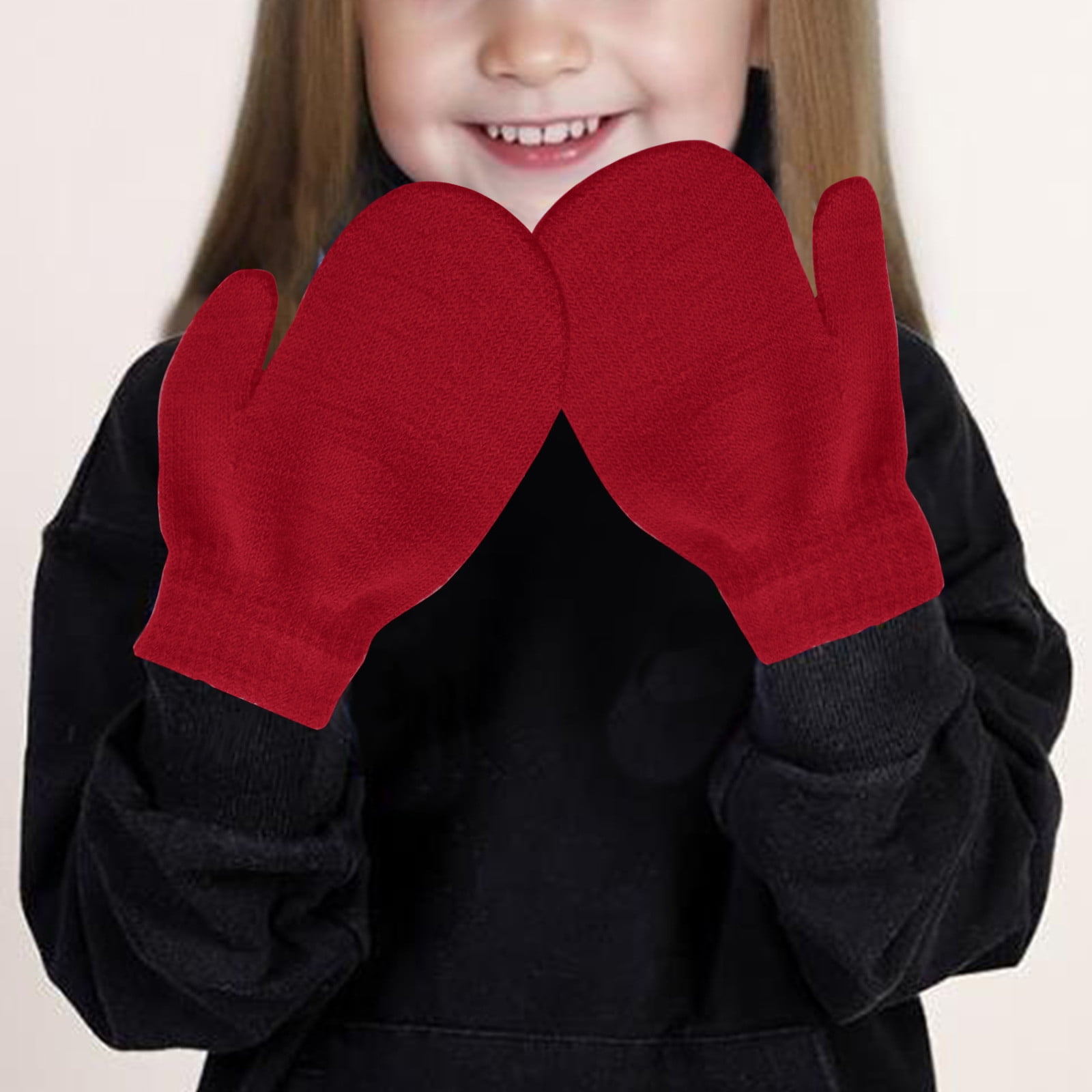 breaise Lined Fleece Toddler Mittens Toddler Kids Winter Mittnes Warm ...
