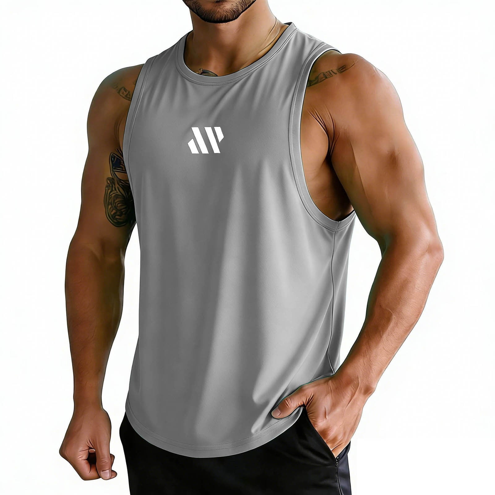 breaise Men's Tank Tops Quick Dry Muscle Shirts Gym Workout Tank Top ...